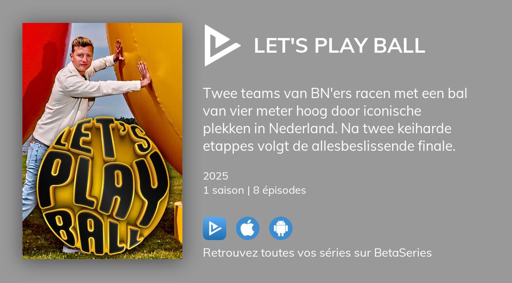 Regarder Let's Play Ball streaming