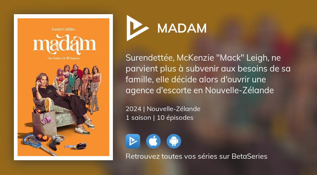 Vidéo : Voir la série Madam en streaming légal complet