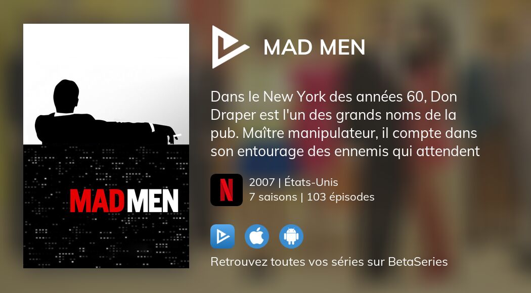 Regarder Mad Men streaming