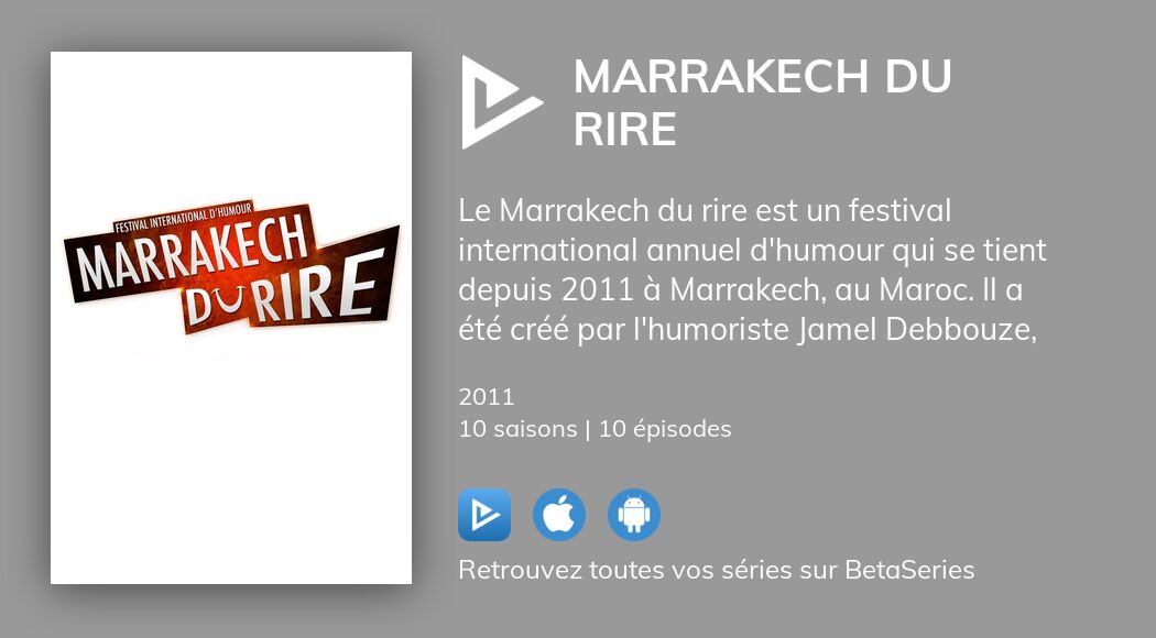 Regarder Marrakech du rire streaming