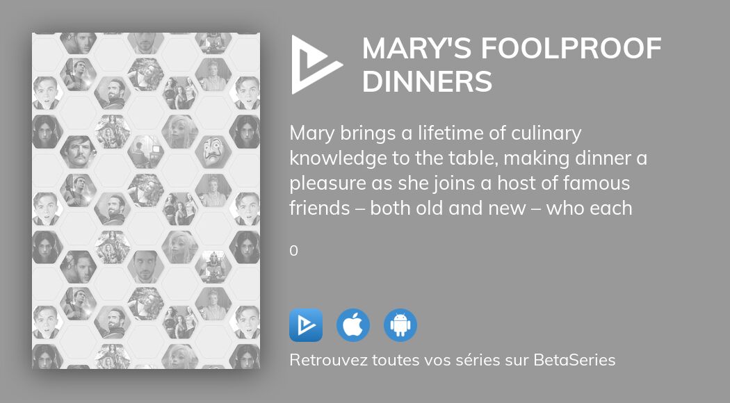 Regarder Mary's Foolproof Dinners streaming