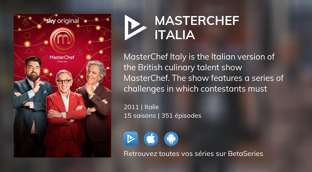 Regarder MasterChef Italia streaming