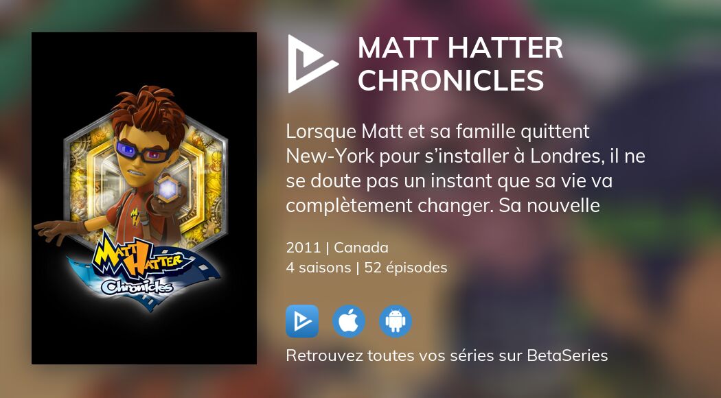 Regarder Matt Hatter Chronicles streaming