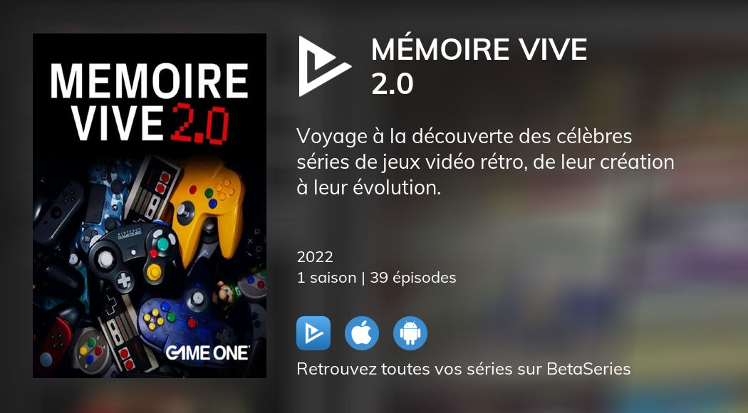 Regarder Mémoire Vive 2.0 streaming