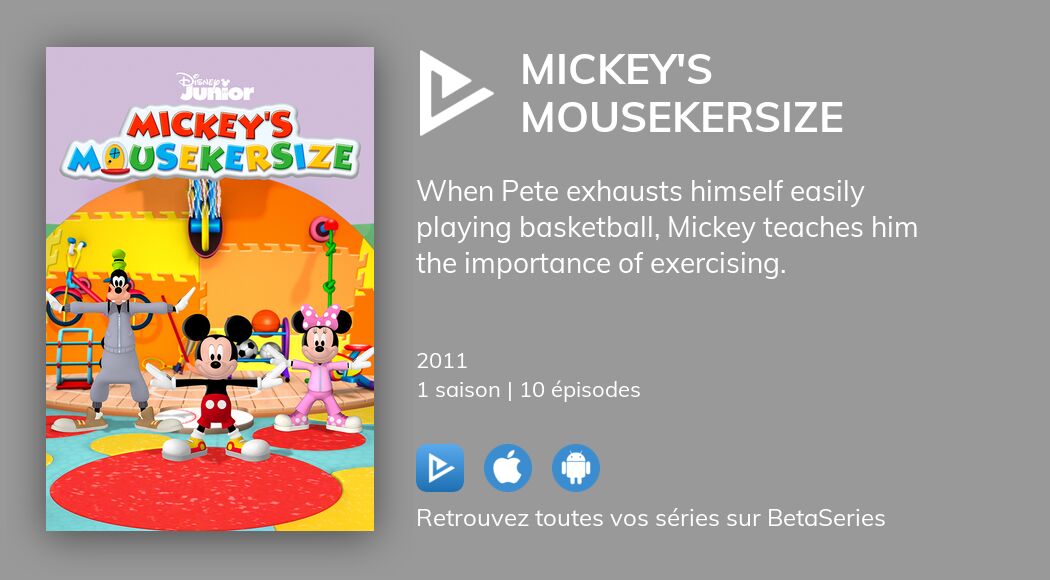 Regarder Mickey's Mousekersize streaming