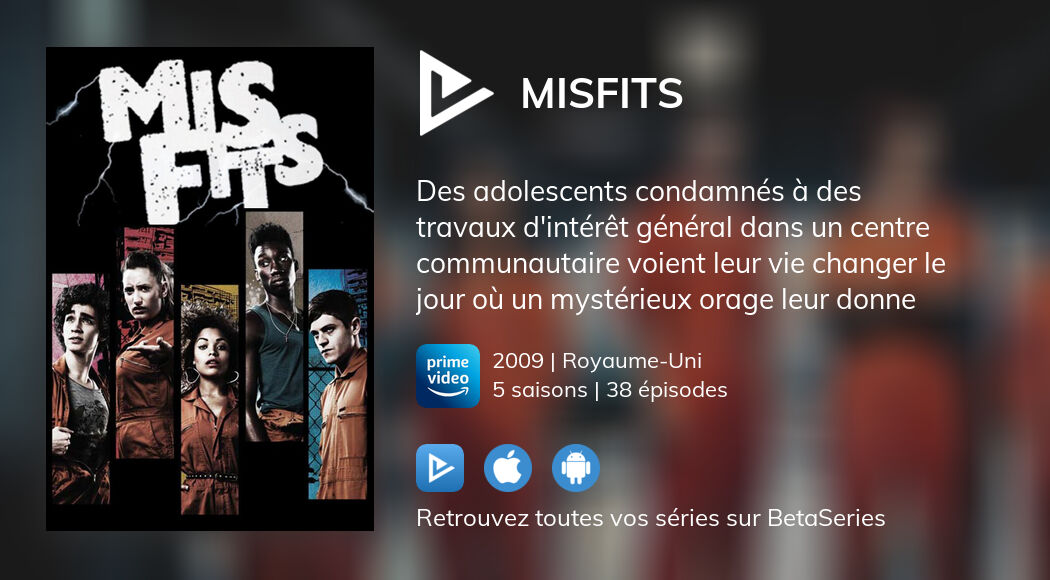Regarder Misfits streaming