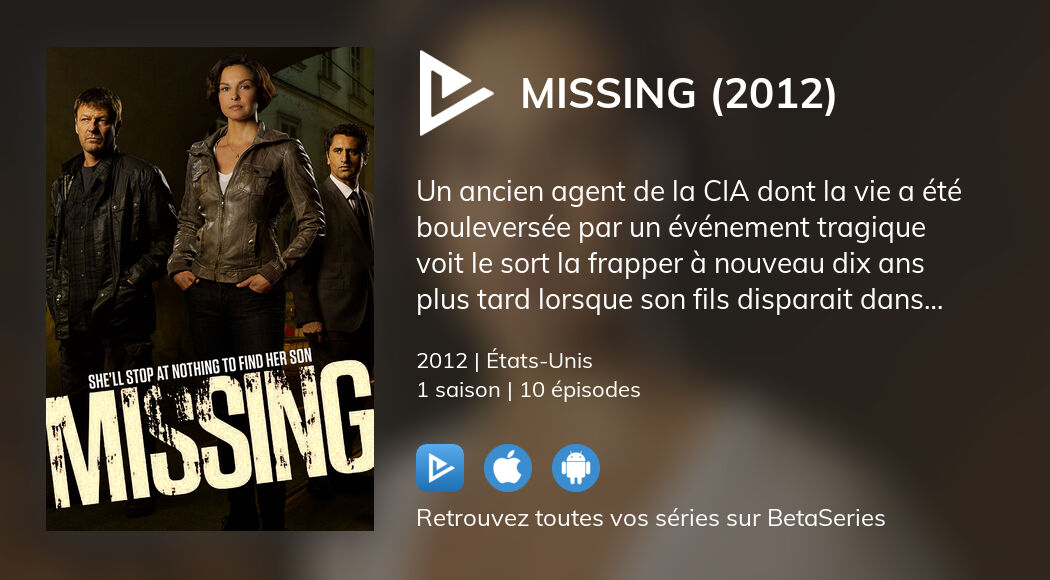 Regarder Missing (2012) streaming