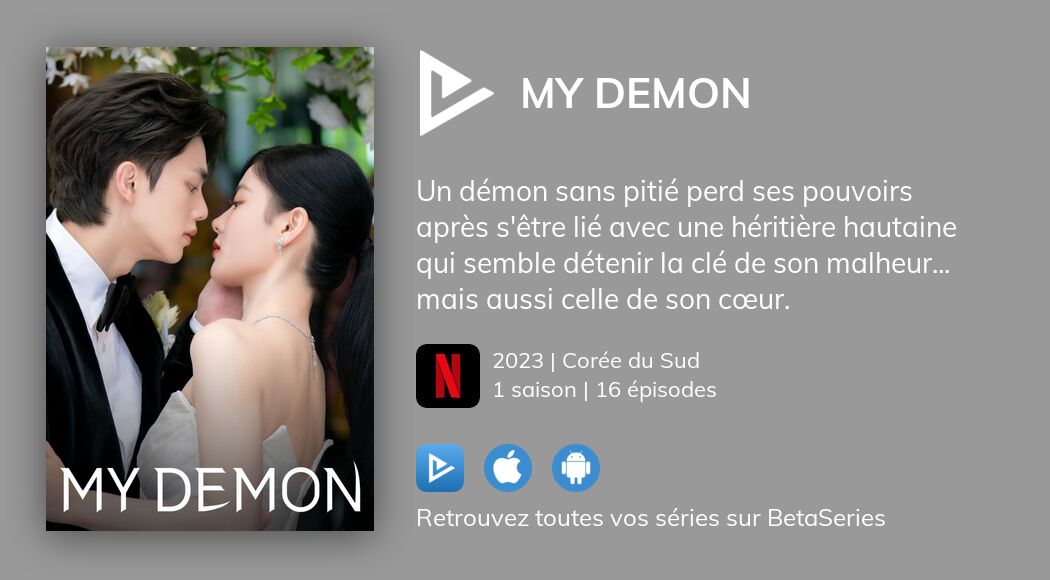 Vidéo : Voir la série My Demon en streaming légal complet
