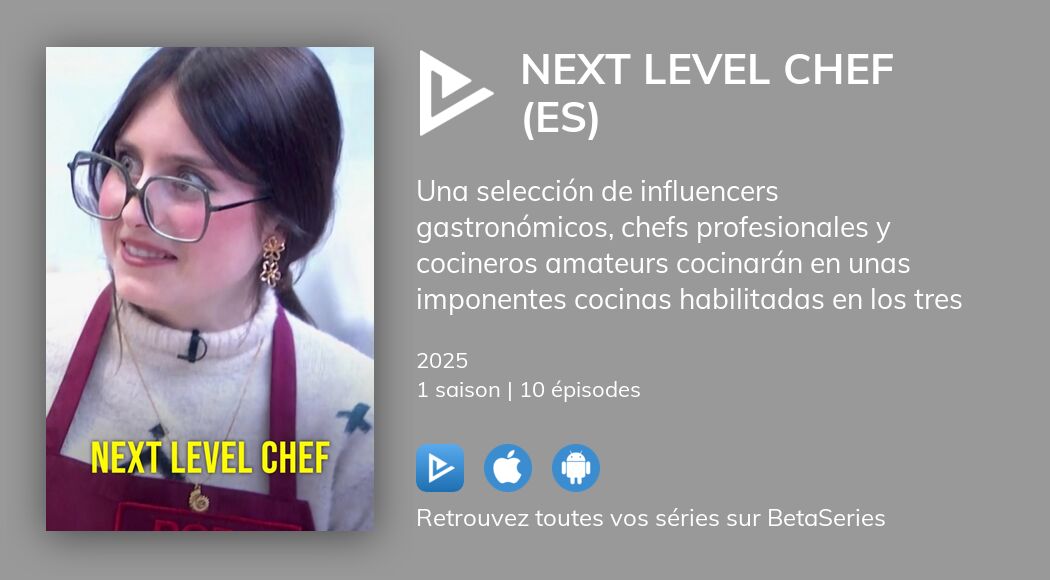 Regarder Next Level Chef (ES) streaming