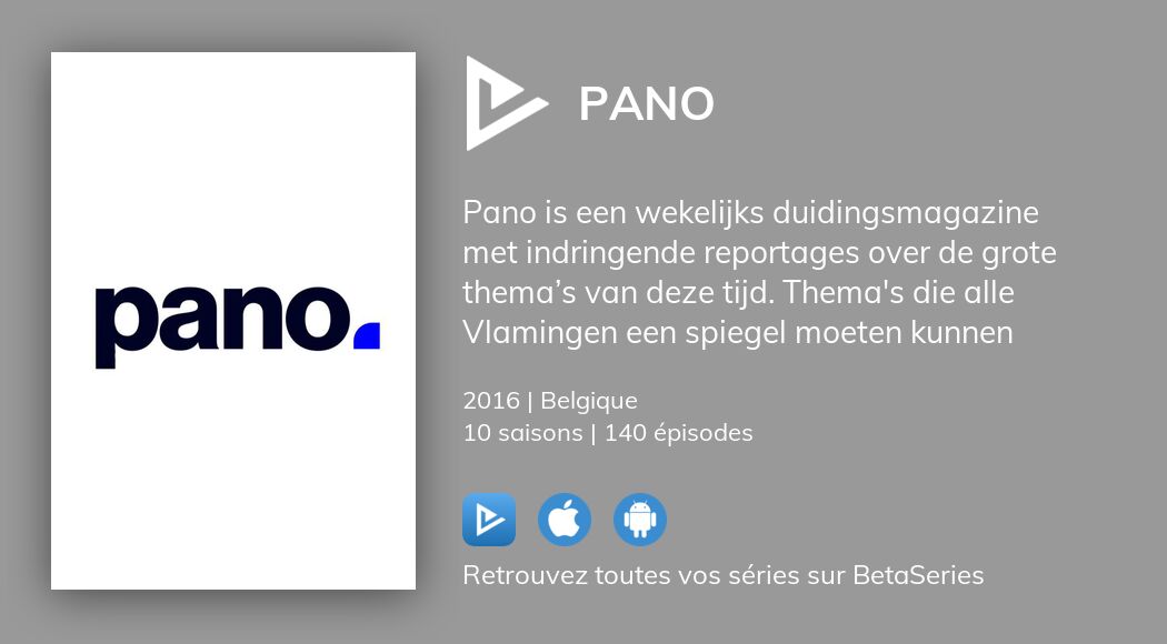Regarder Pano streaming