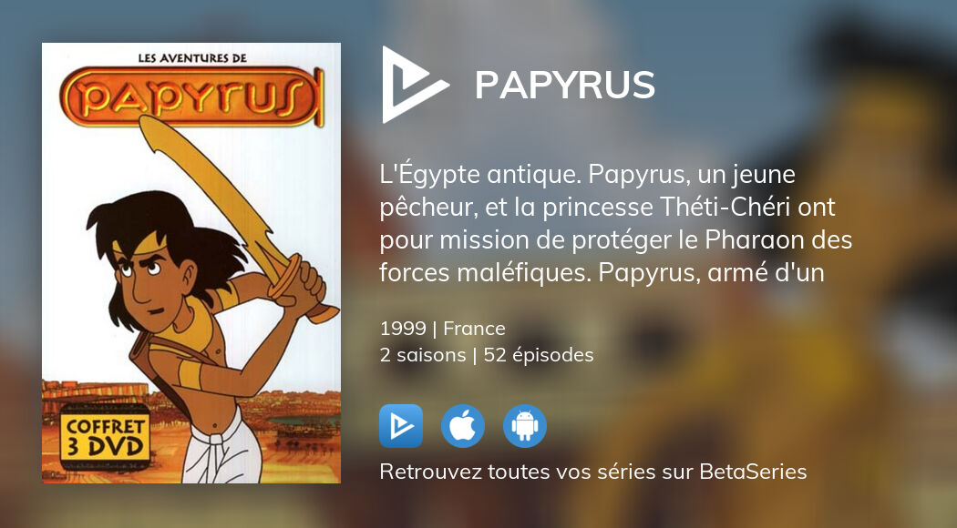 Regarder Papyrus streaming