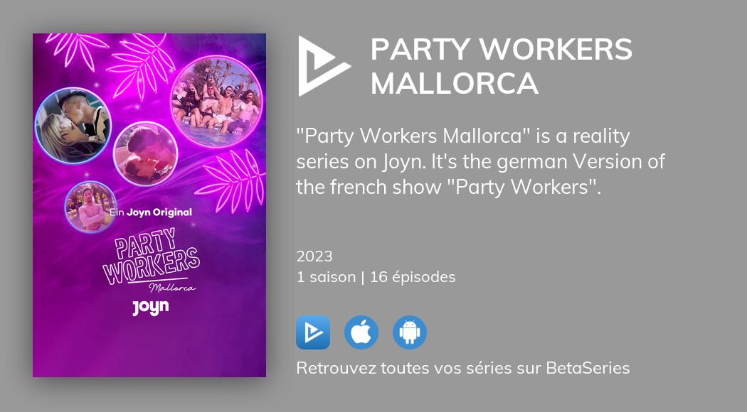 Regarder Party Workers Mallorca streaming