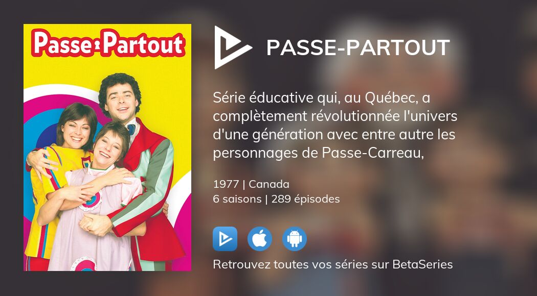 Regarder Passe-Partout streaming