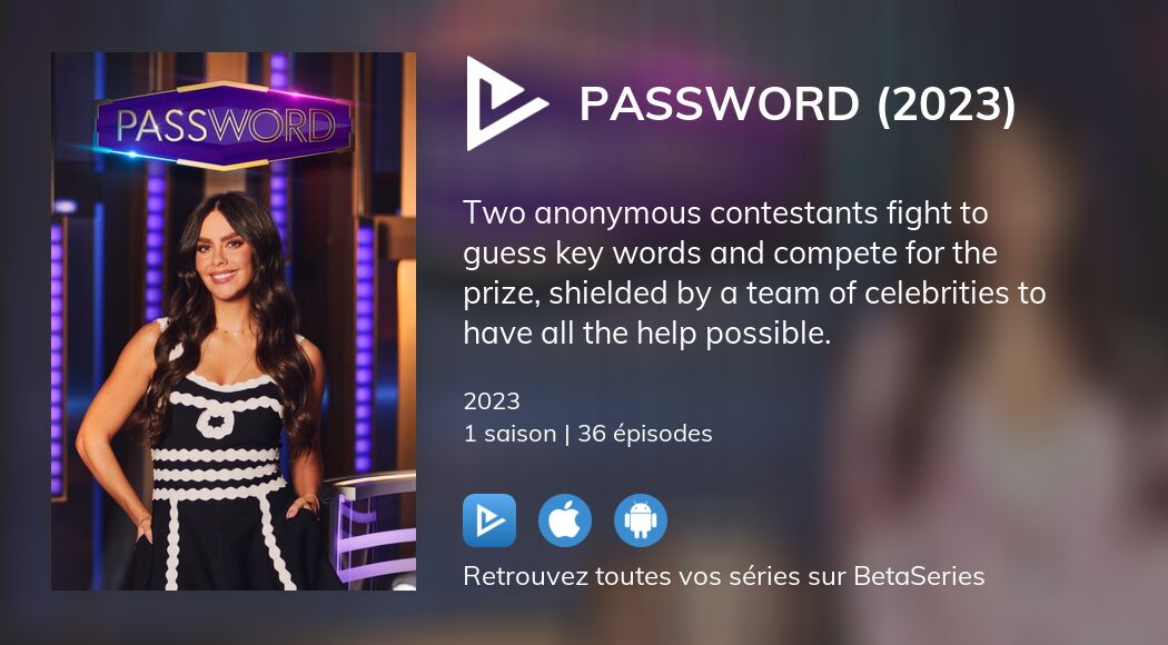 Regarder Password (2023) streaming