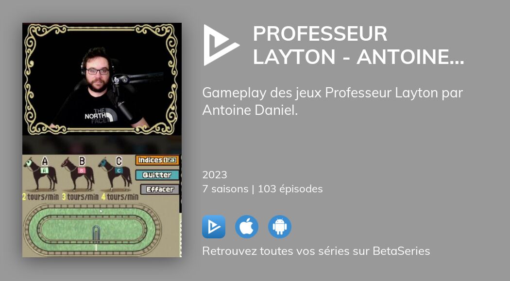Regarder Professeur Layton - Antoine Daniel streaming