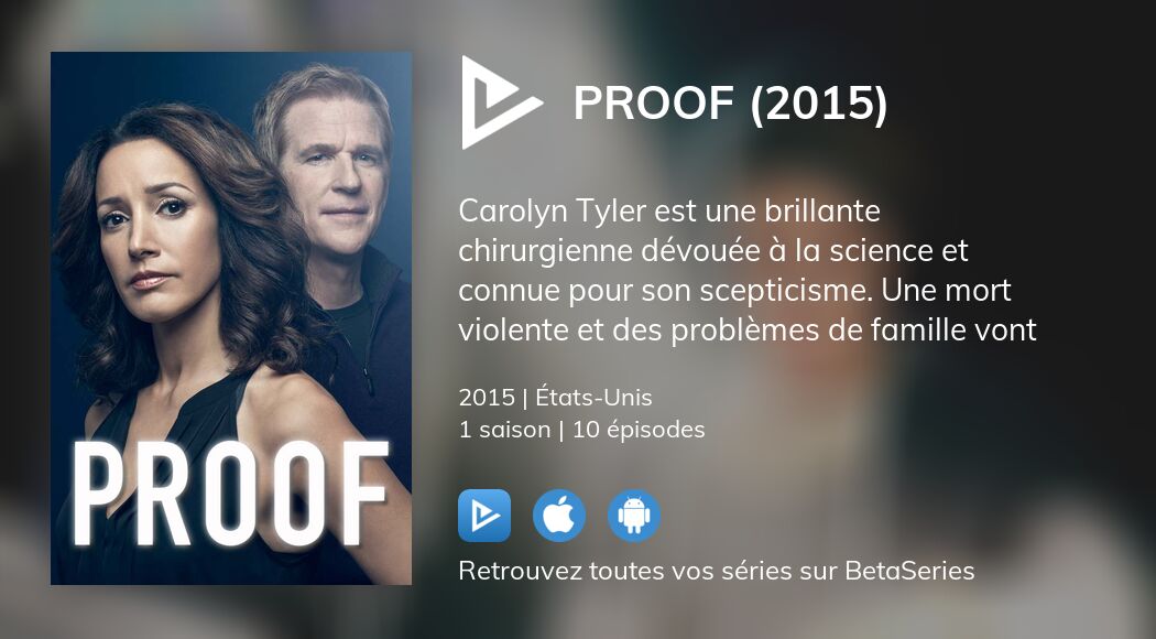 Regarder Proof (2015) streaming
