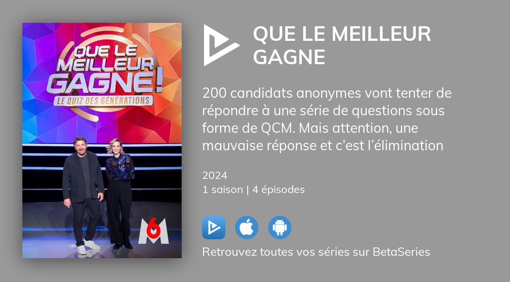 Regarder Que le meilleur gagne streaming