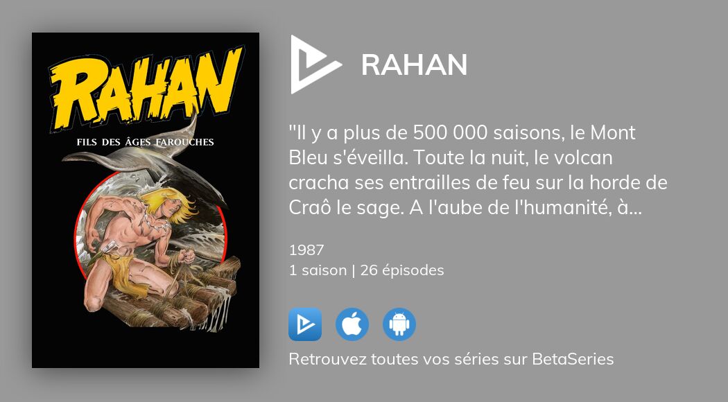 Regarder Rahan streaming