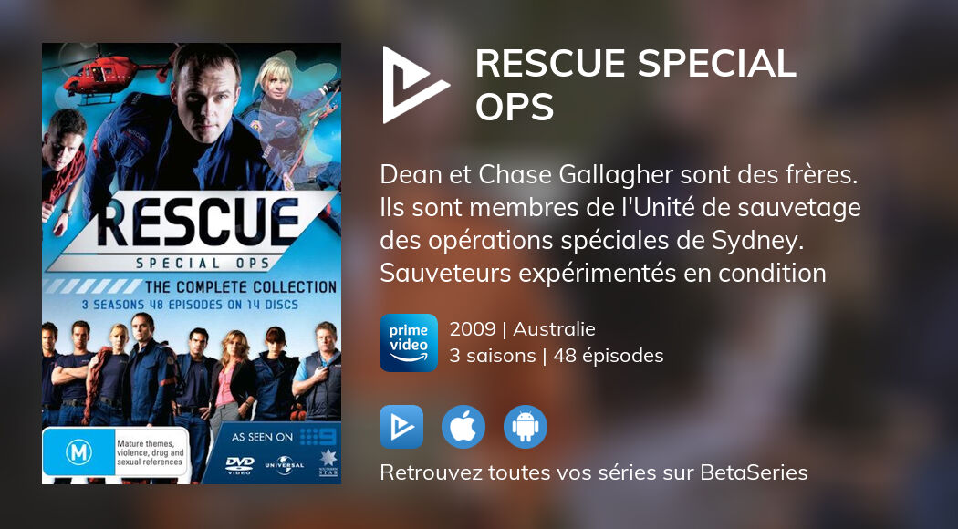 Regarder Rescue Special Ops streaming