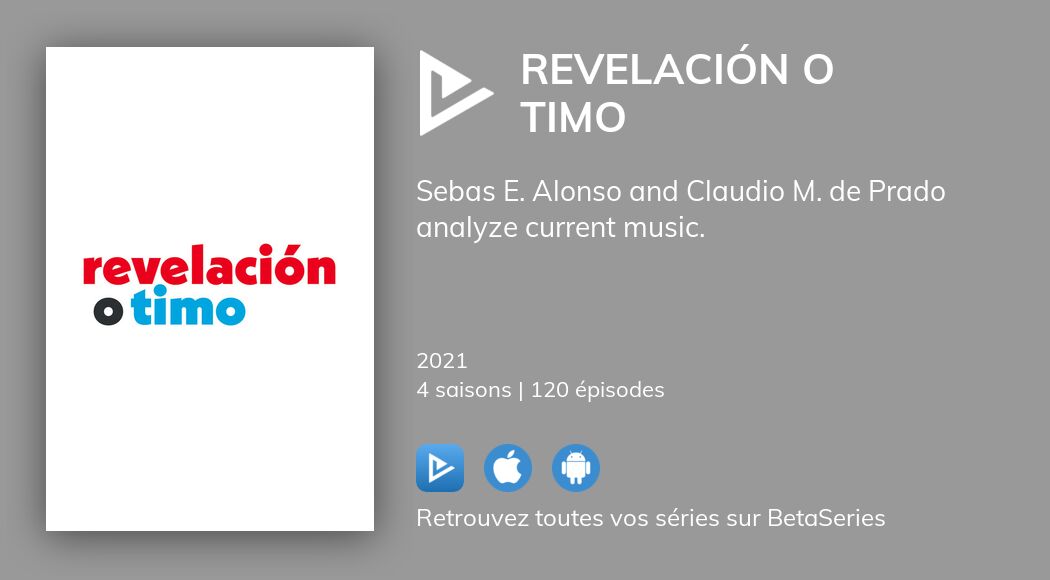 Regarder Revelación o Timo streaming