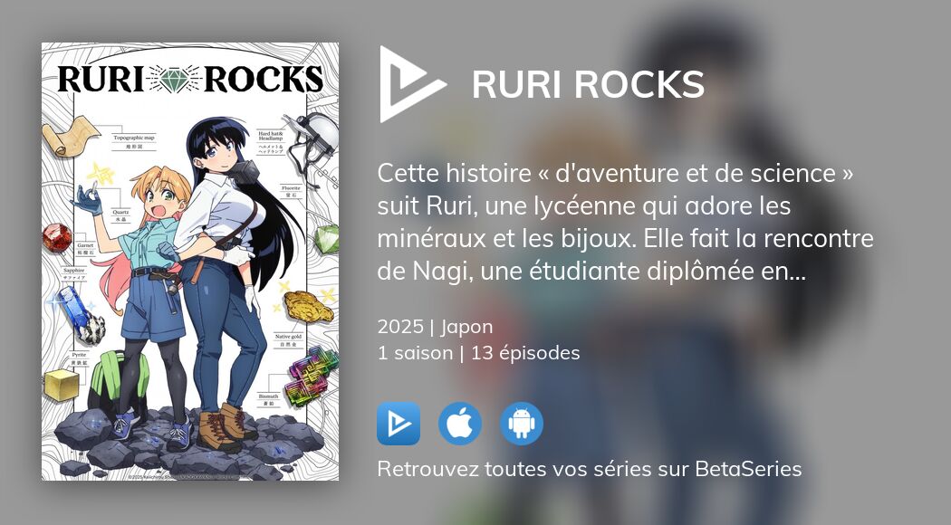 Vidéo : Voir la série Ruri Rocks en streaming légal complet