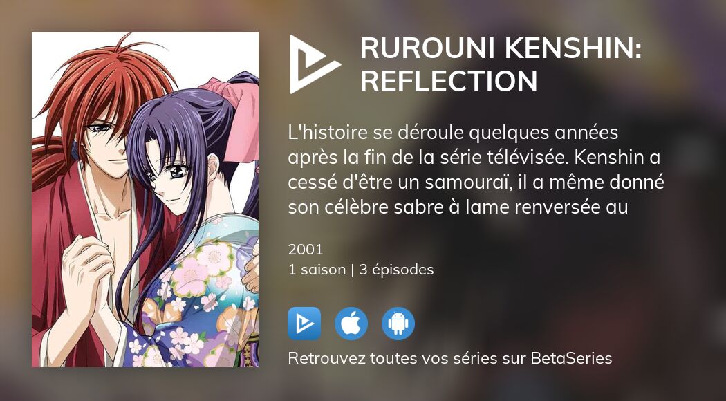 Regarder Rurouni Kenshin: Reflection streaming