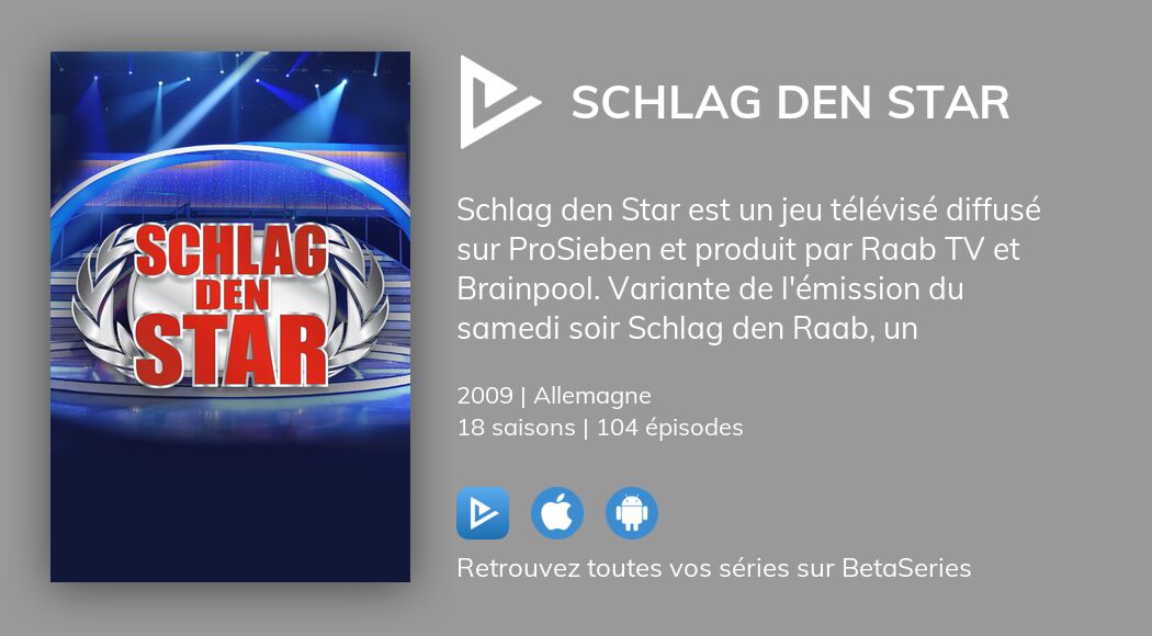 Regarder Schlag den Star streaming