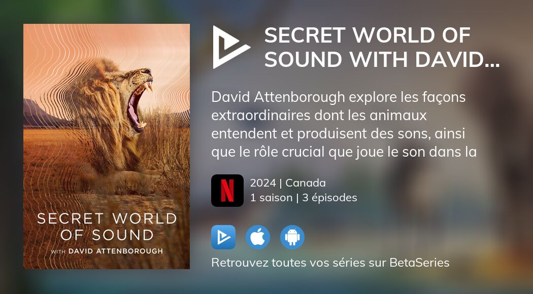 Regarder Secret World of Sound with David Attenborough streaming
