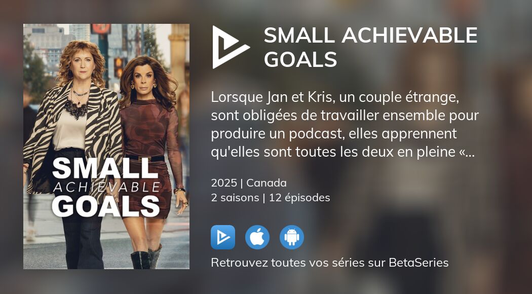 Regarder Small Achievable Goals streaming