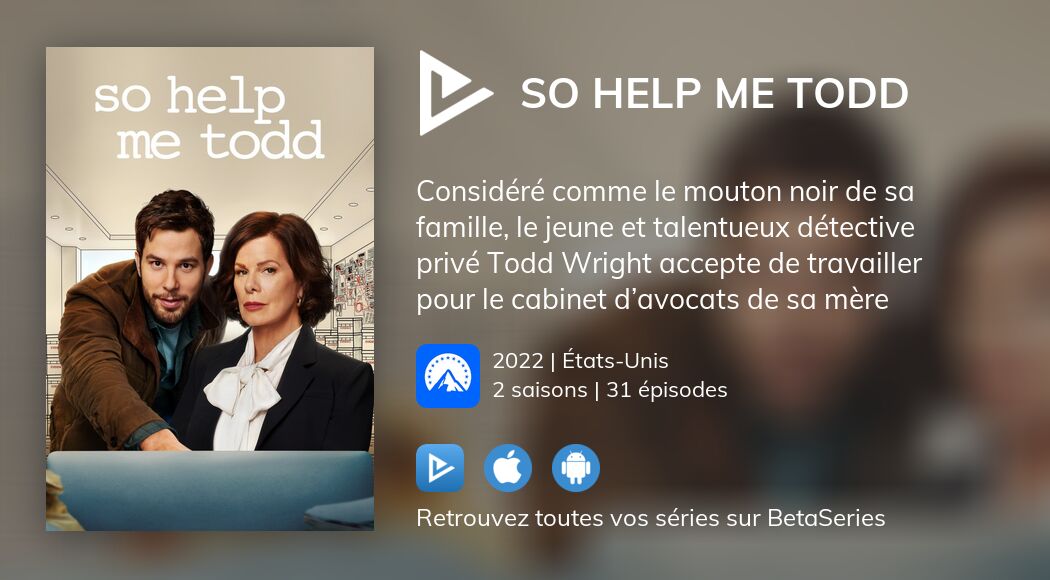 Regarder So Help Me Todd streaming
