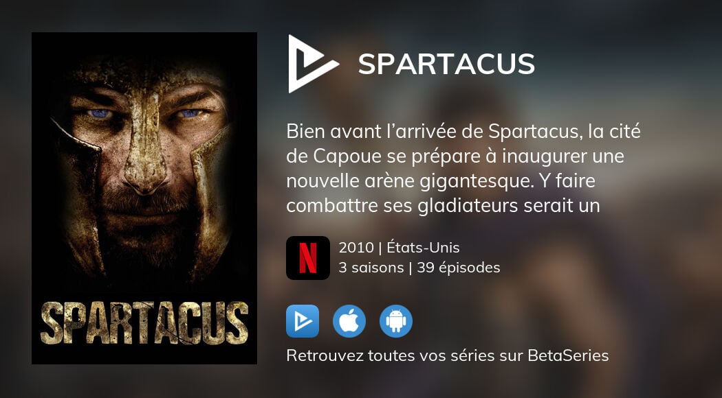 Regarder Spartacus streaming
