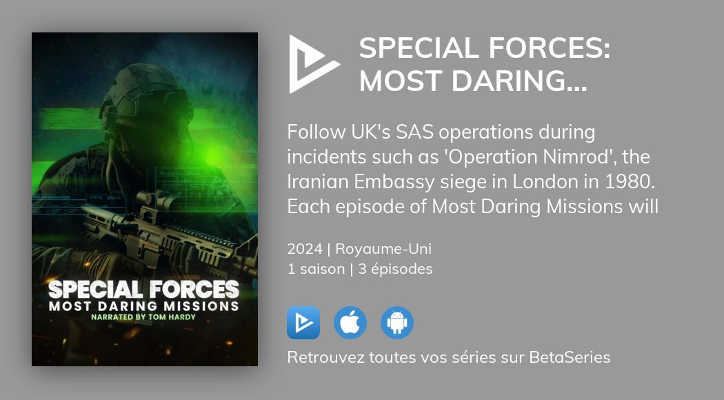 Regarder Special Forces: Most Daring Missions streaming