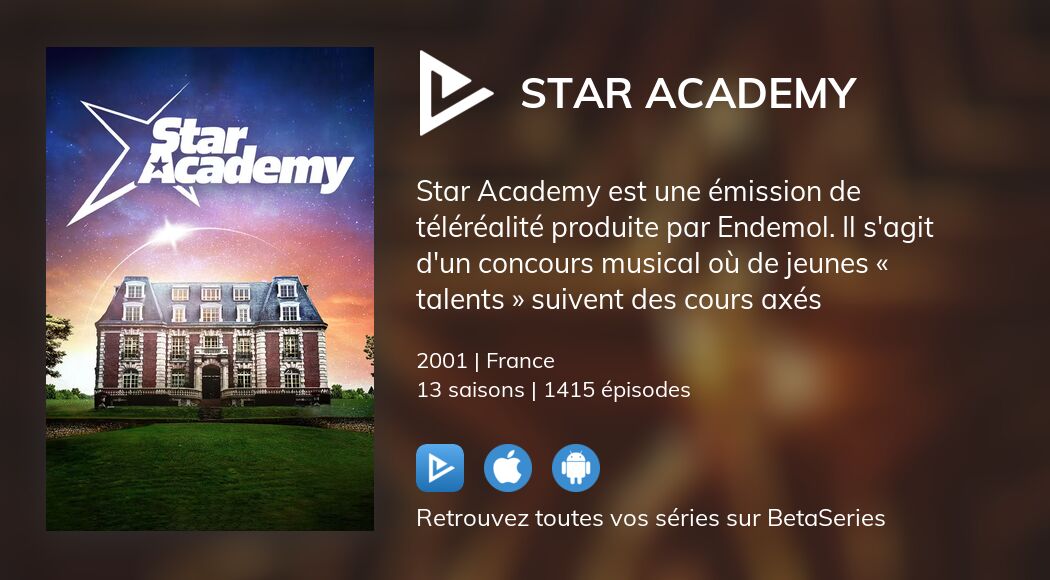 Regarder Star Academy saison 11 streaming