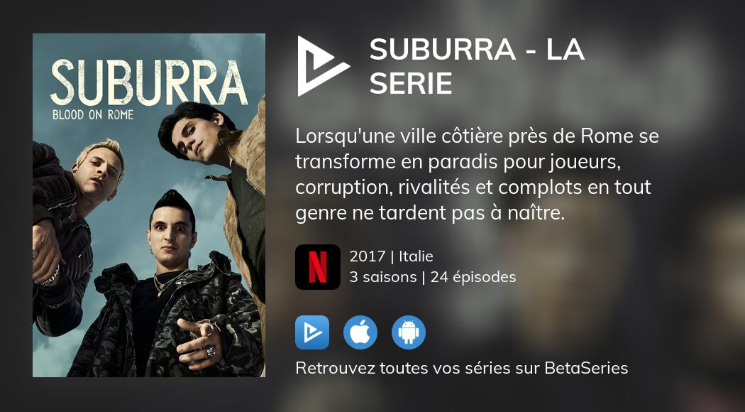Regarder Suburra - La serie streaming