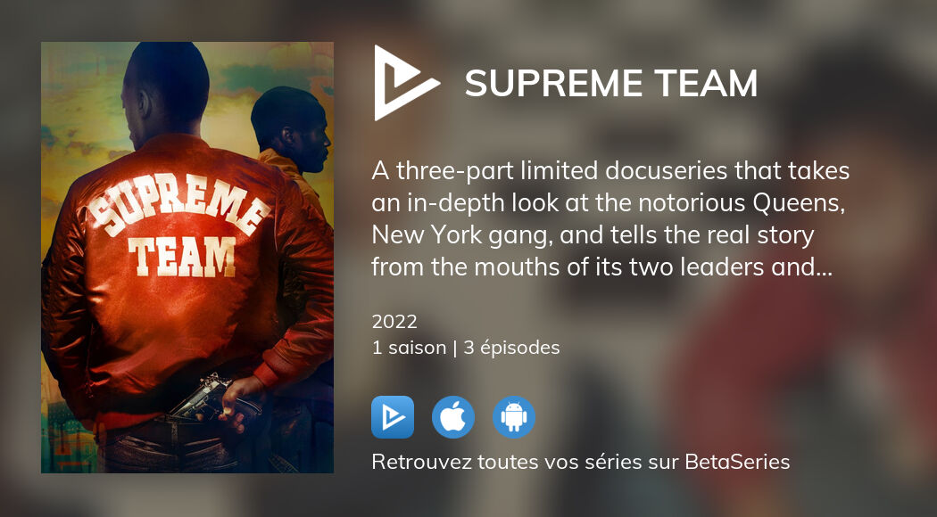 Regarder Supreme Team streaming