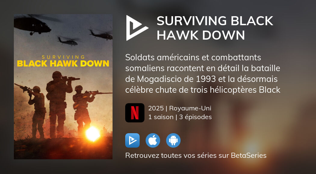Regarder Surviving Black Hawk Down streaming