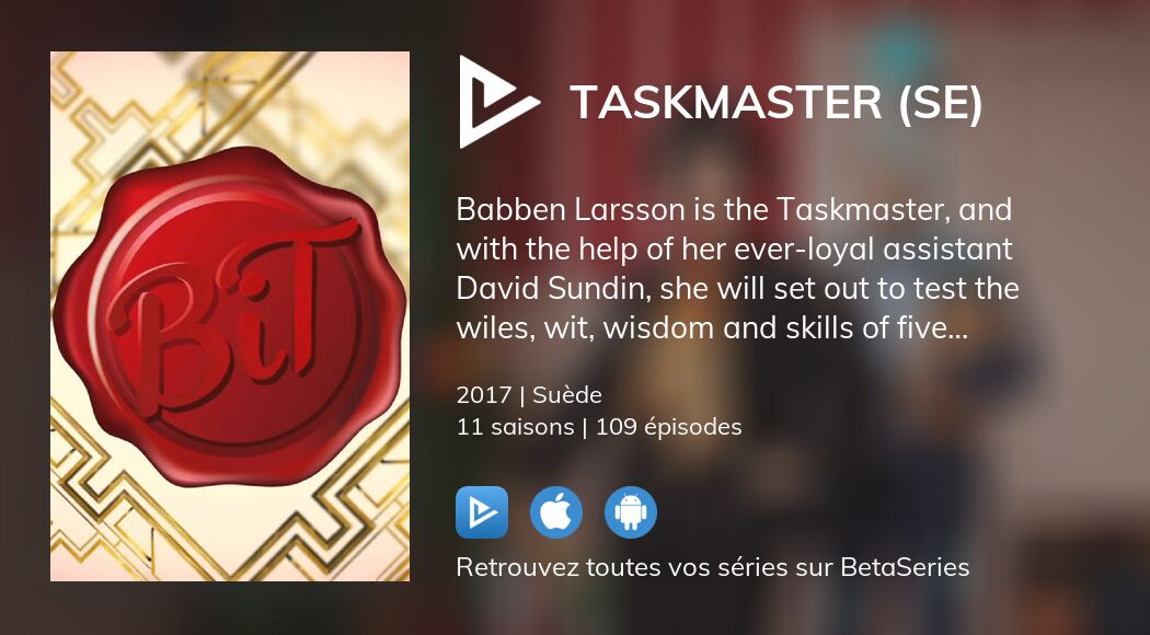 Regarder Taskmaster (SE) streaming