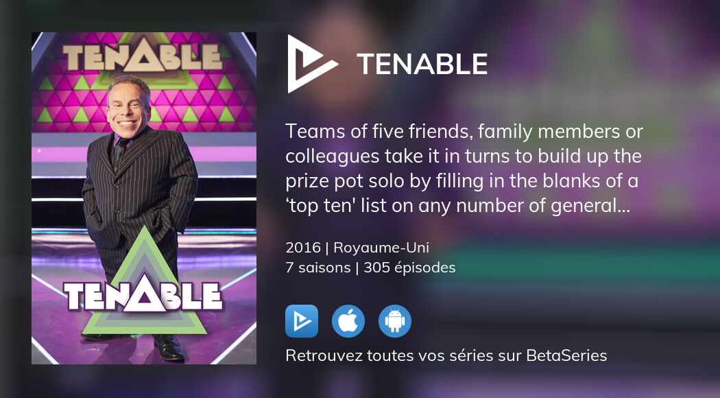 Regarder Tenable streaming
