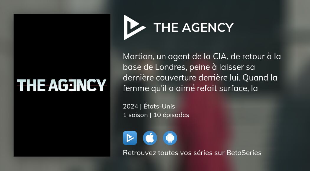 Vidéo : Voir la série The Agency en streaming légal complet