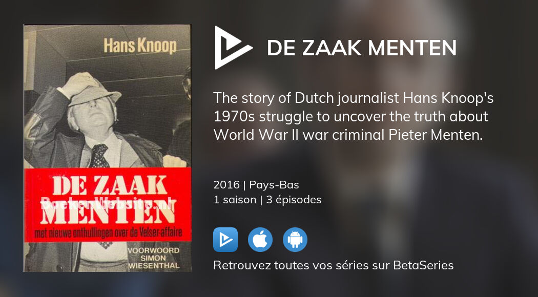 Regarder De Zaak Menten streaming