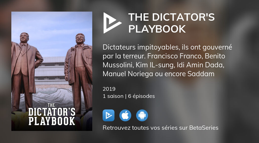 Regarder The Dictator's Playbook streaming