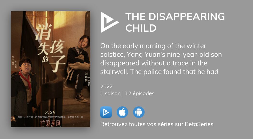 Regarder The Disappearing Child streaming