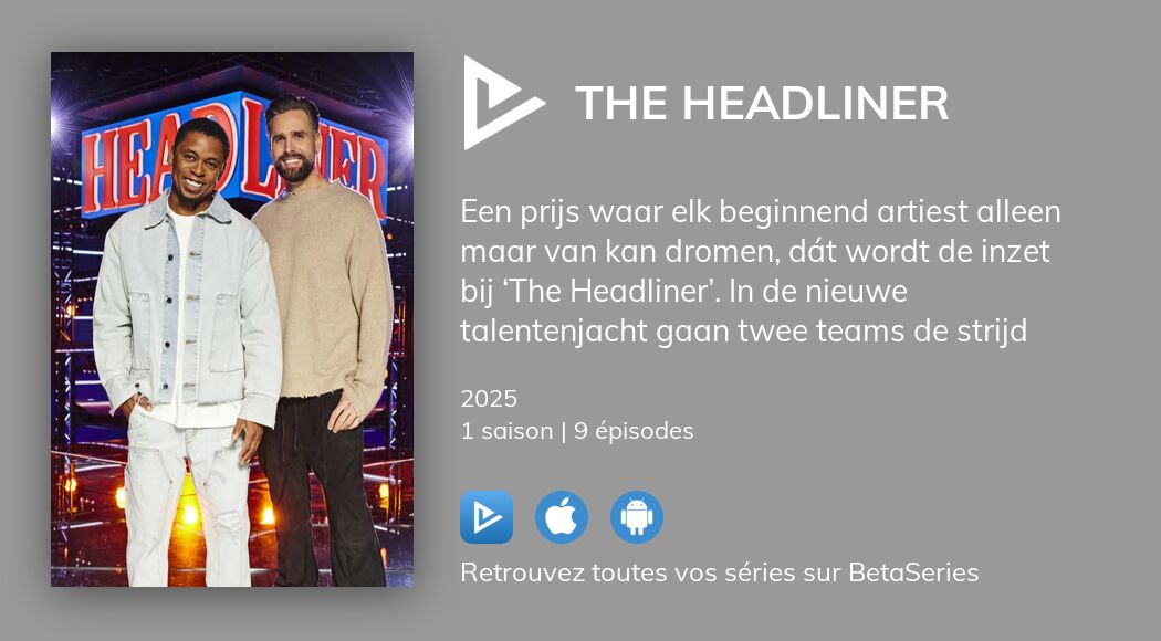Regarder The Headliner streaming