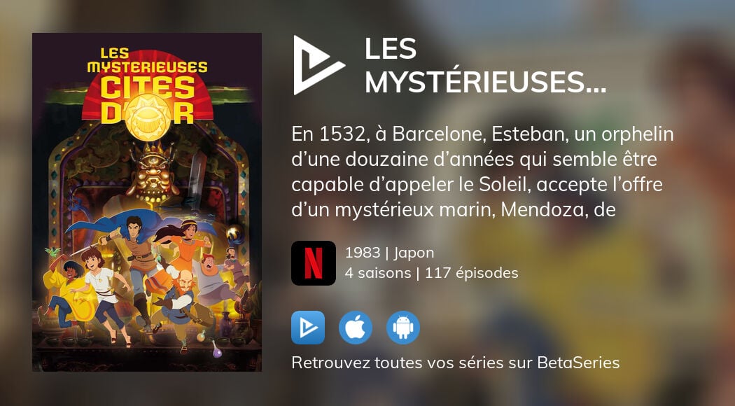 Regarder Les mystérieuses cités d'or saison 2 streaming