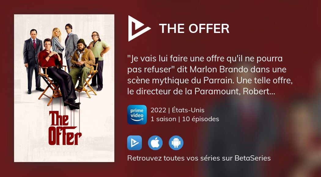 Regarder The Offer streaming