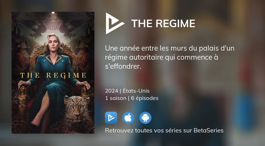 Regarder The Regime streaming