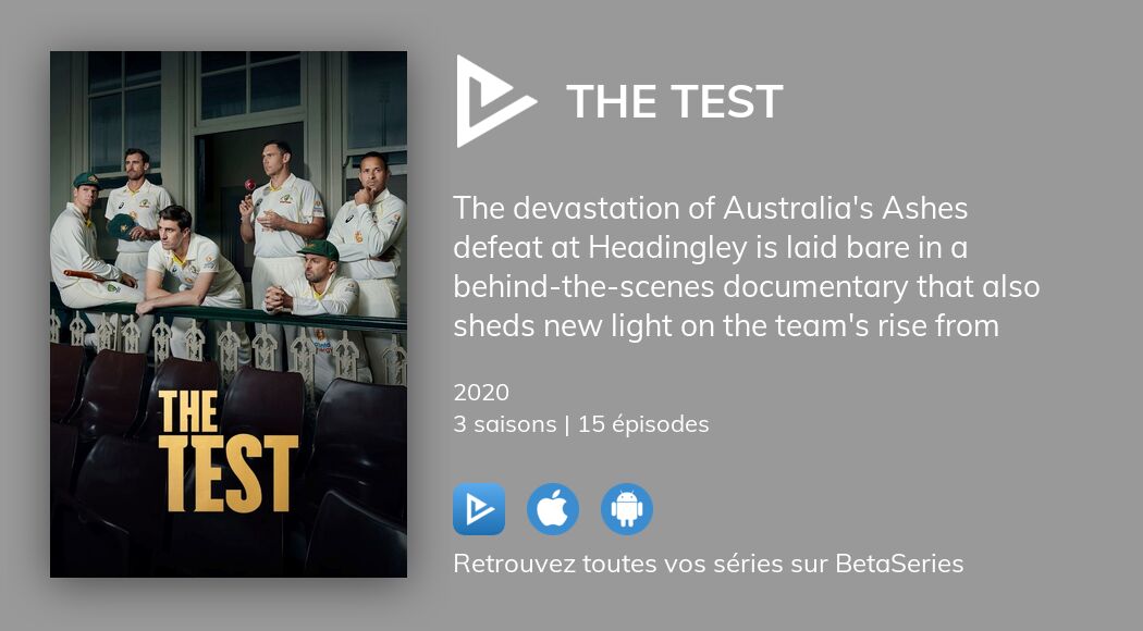 Regarder The Test streaming