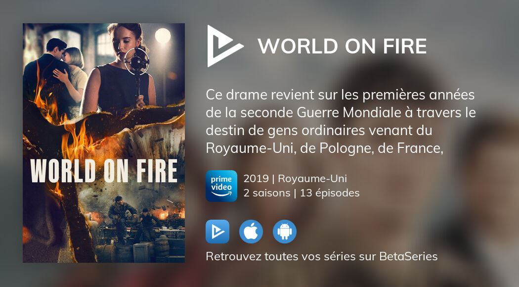 Regarder World on Fire streaming