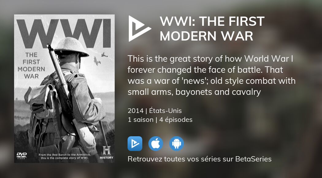 Regarder WWI: The First Modern War streaming