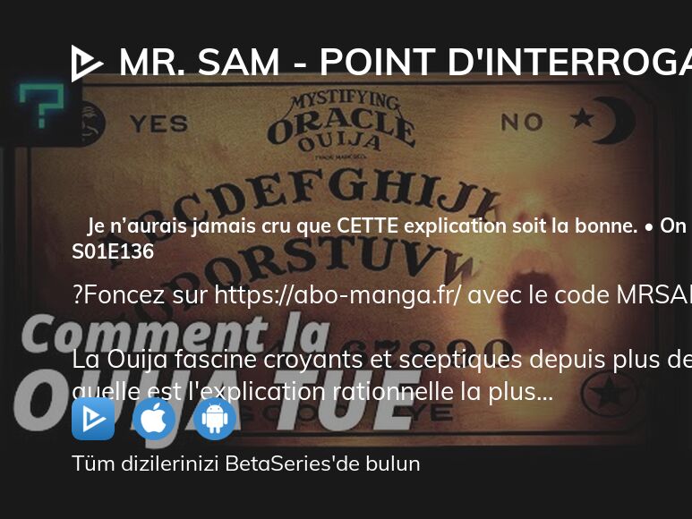 Mr. Sam - Point d'interrogation sezon 1 bölüm 136 akışını izleyin